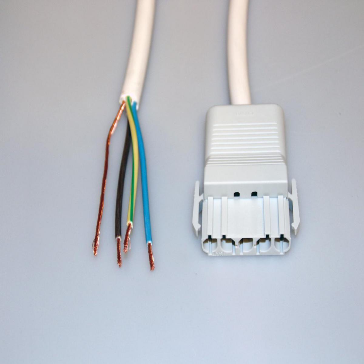 Kablage rqq 5g2.5 grå 2m ncl510w25020g - hf-kablage skärm...