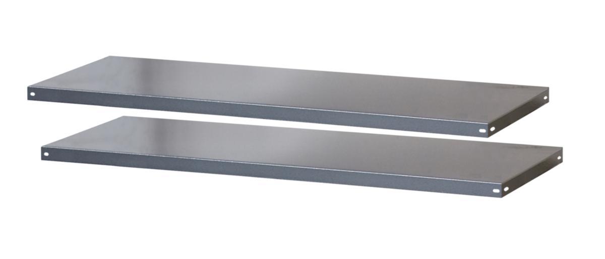 Hyllsats ironside ir120 hyllor metall 2 st 103242 - hyll...