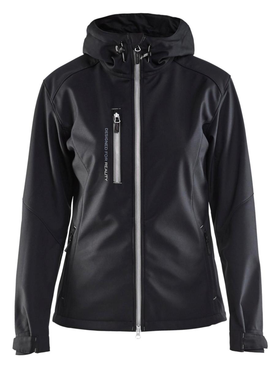 Softshelljacka blk 4919-2517 svart dam stl xs - softshell...