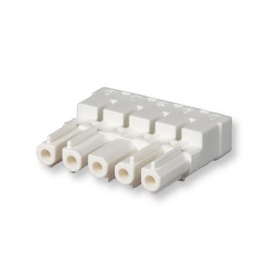 Stickkontakt 5-pol vit nas51.w - 5-polig stickkontakt med...
