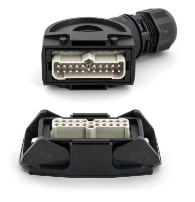 Kontaktdon kit 20-pol plast 50070941 - mångpoliga kontakt...