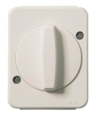 Strömst vrid utp 1-pol ip54 - vridströmställare | Ahlsell