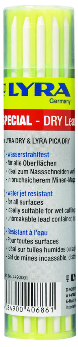 Stift lyra dry vit 12-p - märkstift lyra dry vattenfasta...