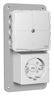 Perlilex rotuttag 400v förmonterad - perilex rotuttag 400...