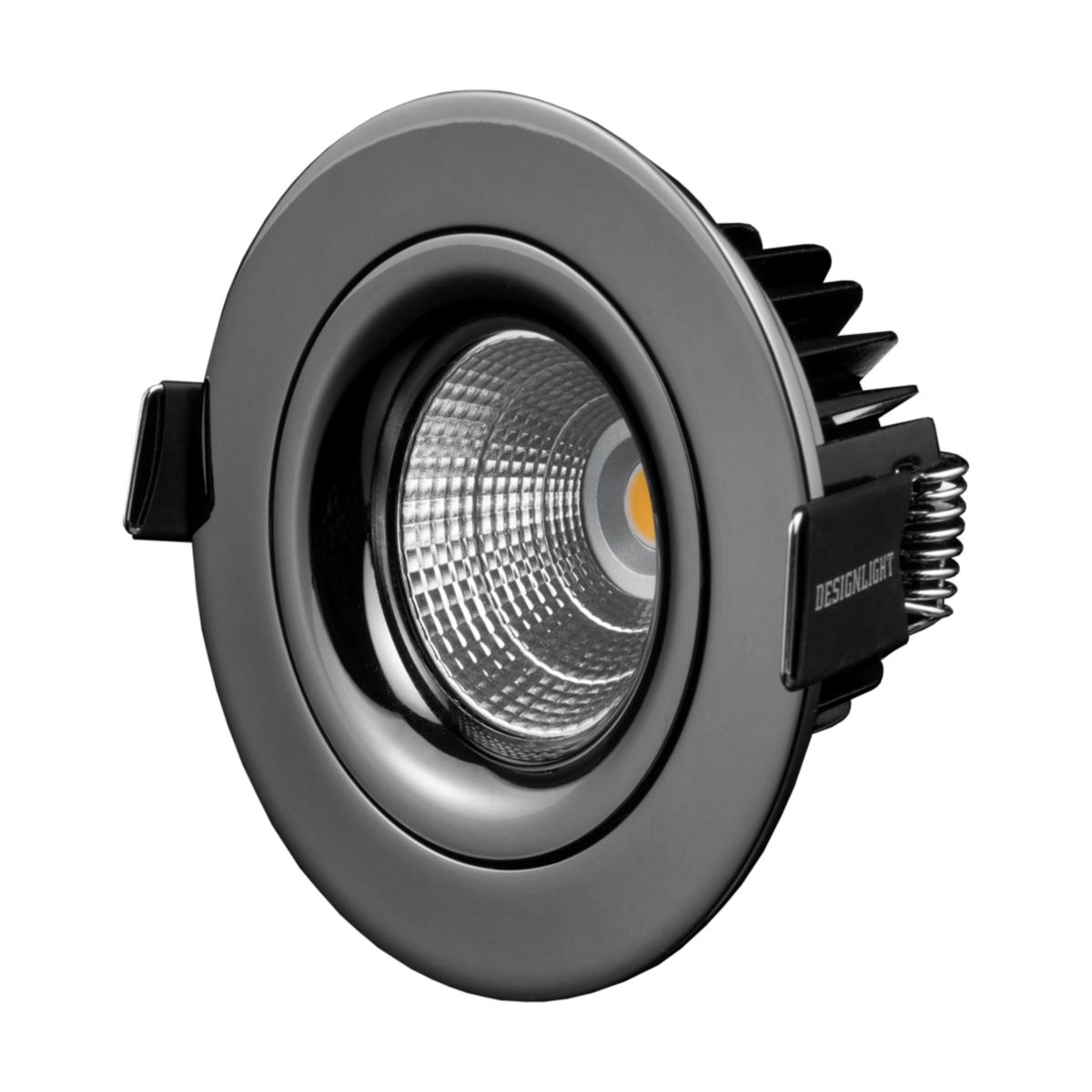 Downl 7w 620lm 3k ip21 tilt gc p-1602530gc - downlight le...