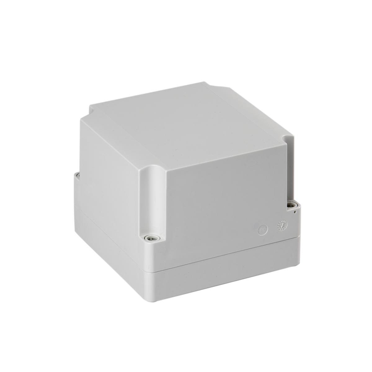 Kapsl pc grått l 125x125x100 spcp131310lg - kapsling cubo...