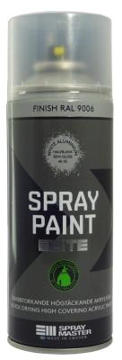 Sprayfärg elite silv. metalic ral9006 halvblank 400ml - s...