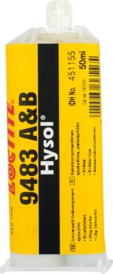 Epoxylim loctite 9483 dc 50 ml 2-komp ultraklar - epoxili...