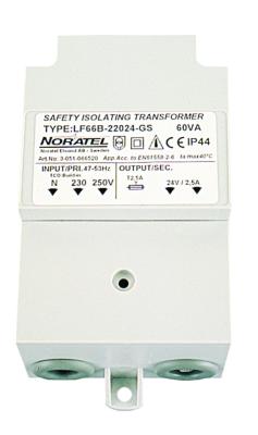 Trafo 24vac/2.5a lf-66b lf-66b-22024-gs - transformator ...