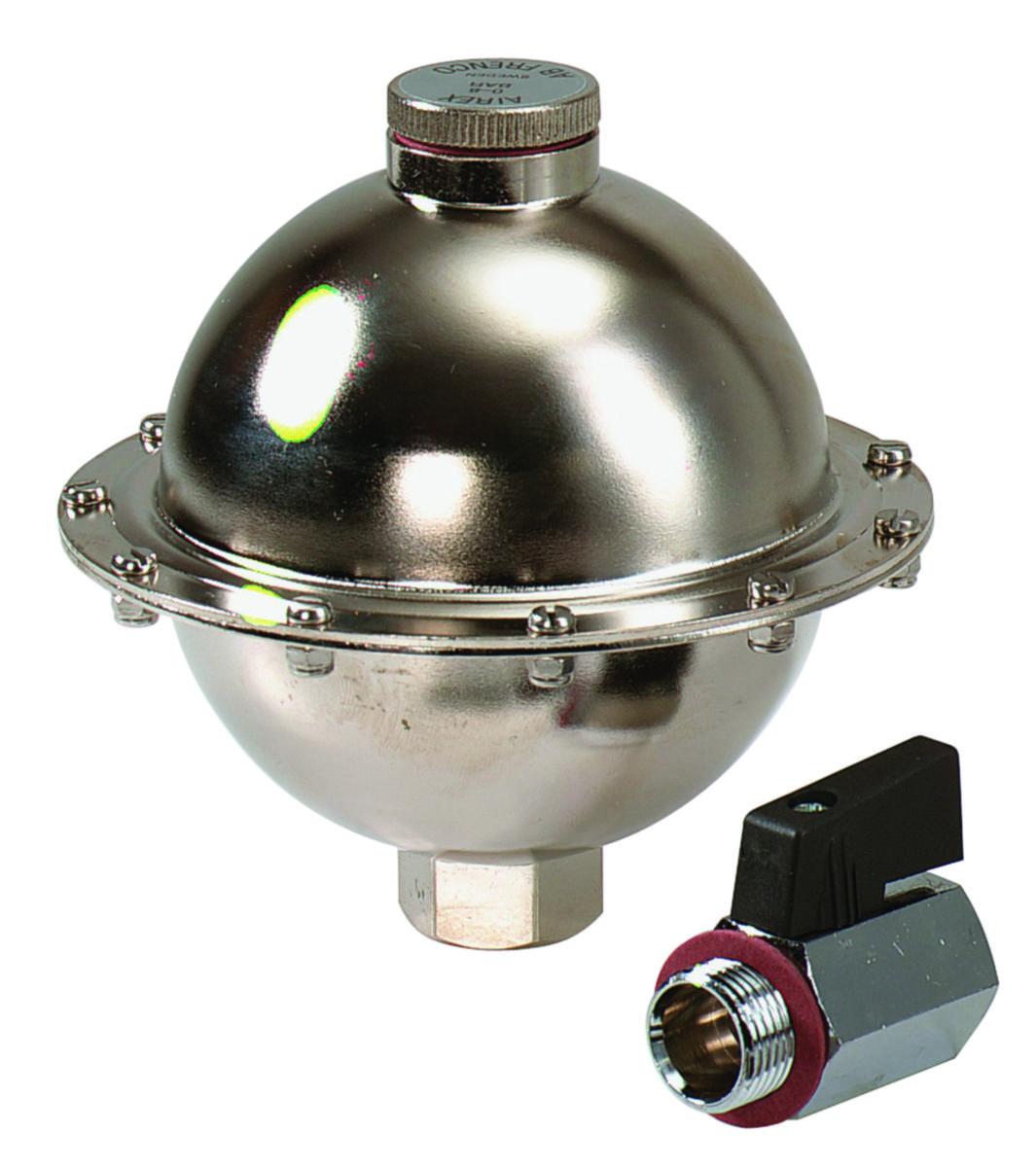 Dn10 automatic air vent valve airex vith miniballvalve