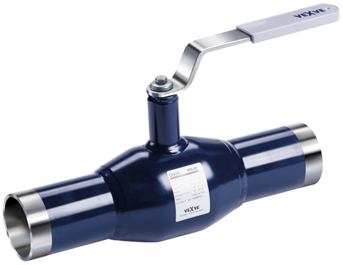 Kulventil dn100 sv/sv pn25 vexve p235gh handspak - kulven...