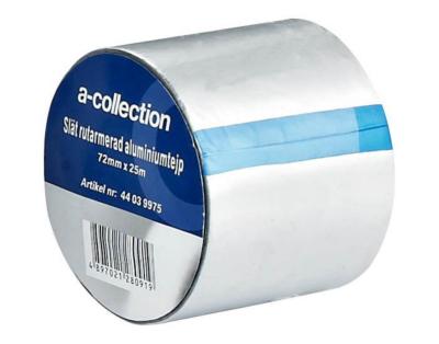 Alu tejp slät 75mm 25m/rle a-collection - aluminiumtejp s...