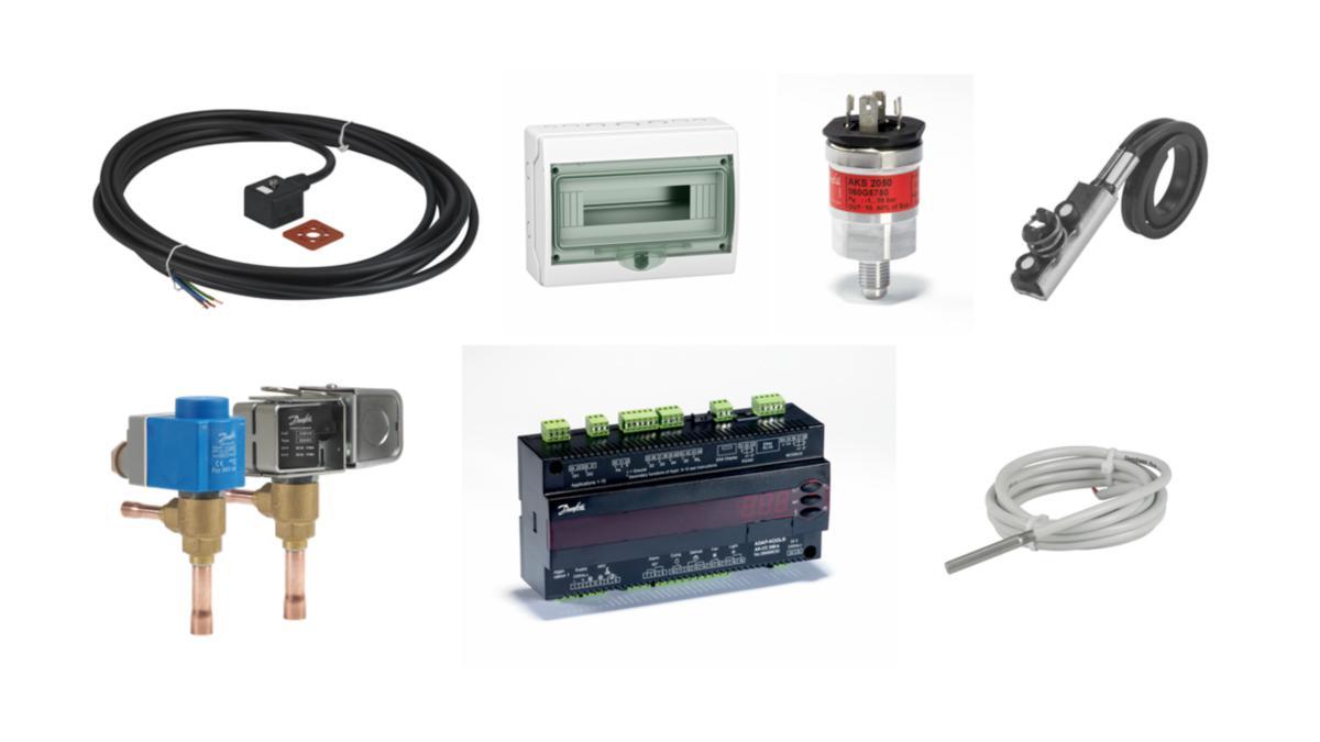 Rumsstyrning hfc - danfoss storlek 0 - komplett set - kom...