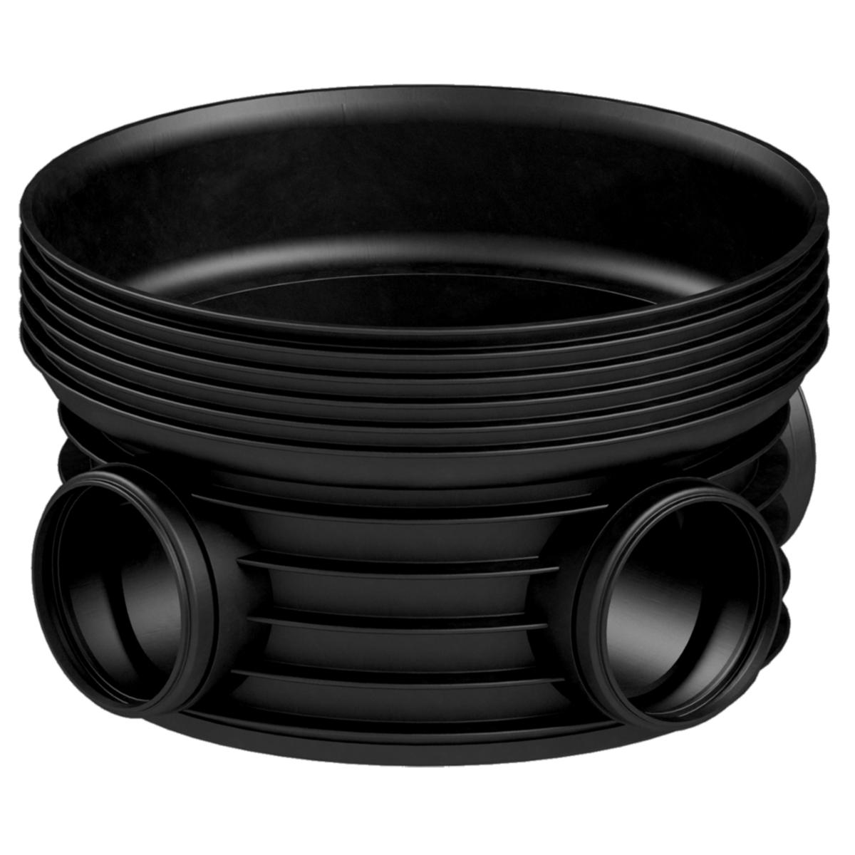 600/160 tillsynsbrunn, t ultra rib 2 släta rör - tillsyns...