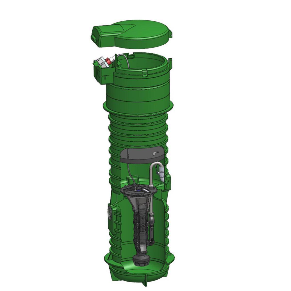 Lps2000e, pumpstation - avloppspumpstation lps2000e, skt...